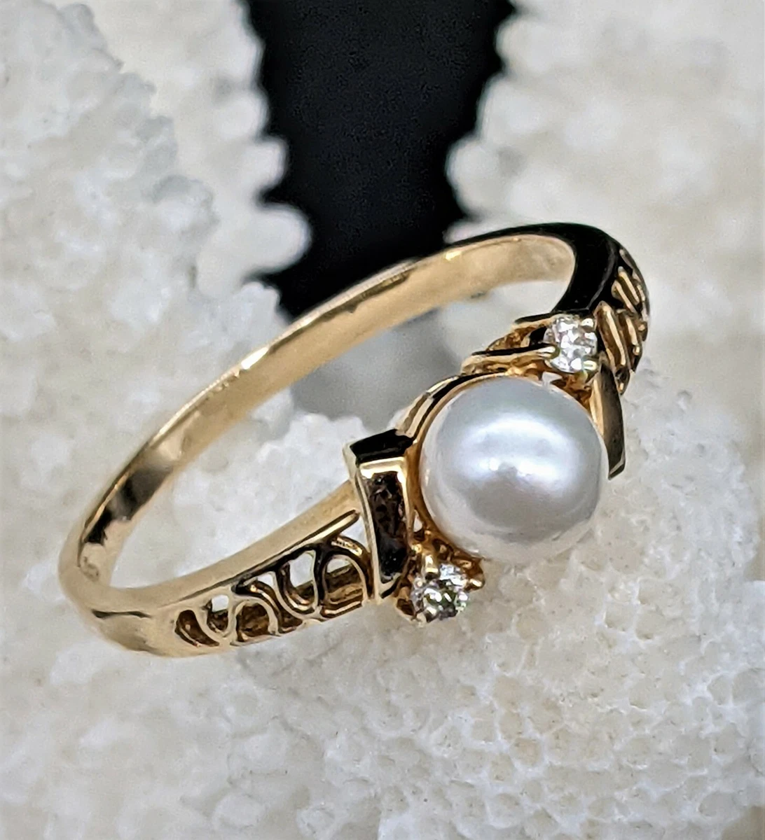 Beautiful Pearl Rings