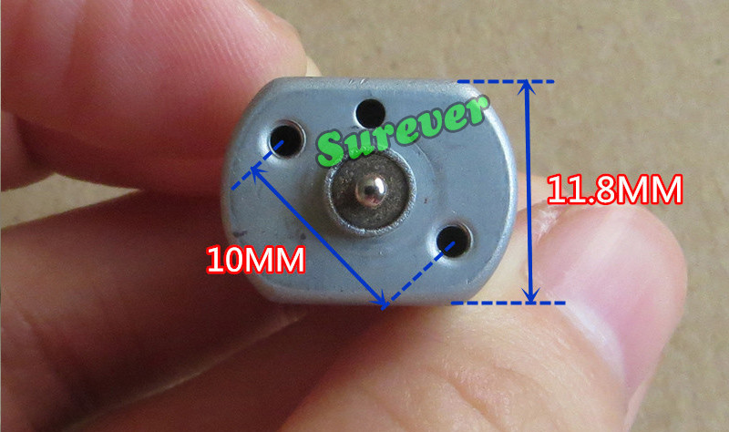 DC 3V~12V 36000RPM High Speed Mini Mute 050 Motor Precious Metal Brush ...