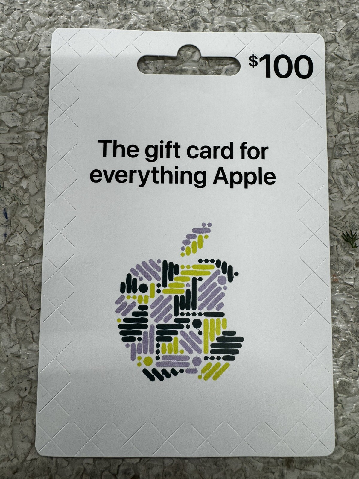 Apple 100 USD Gift Card, Physical Card, FAST Shipping delivery only NOT ...