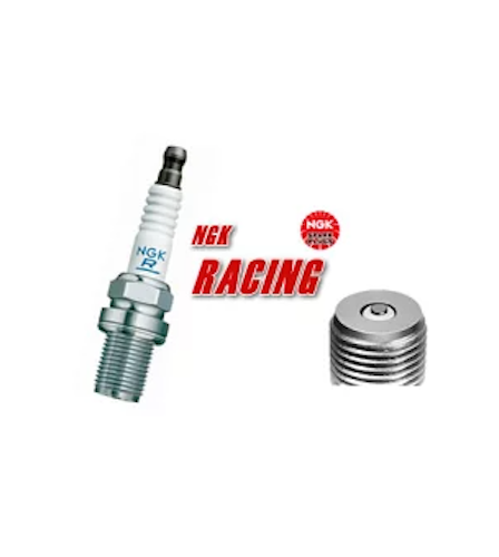 NGK Racing Spark Plugs Genuine Plug Iridium Nickel solid terminal R6601 ...