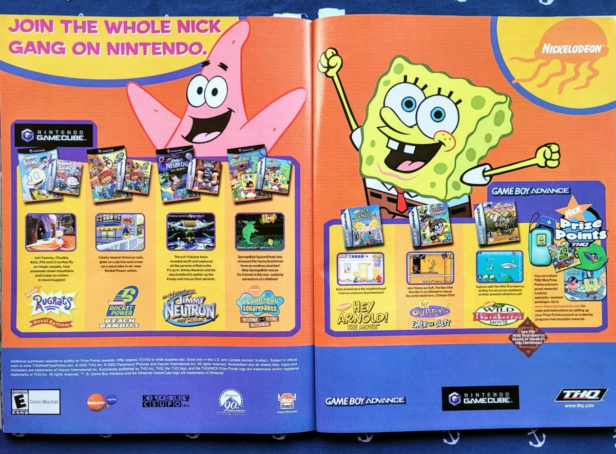 Nickelodeon Video Games