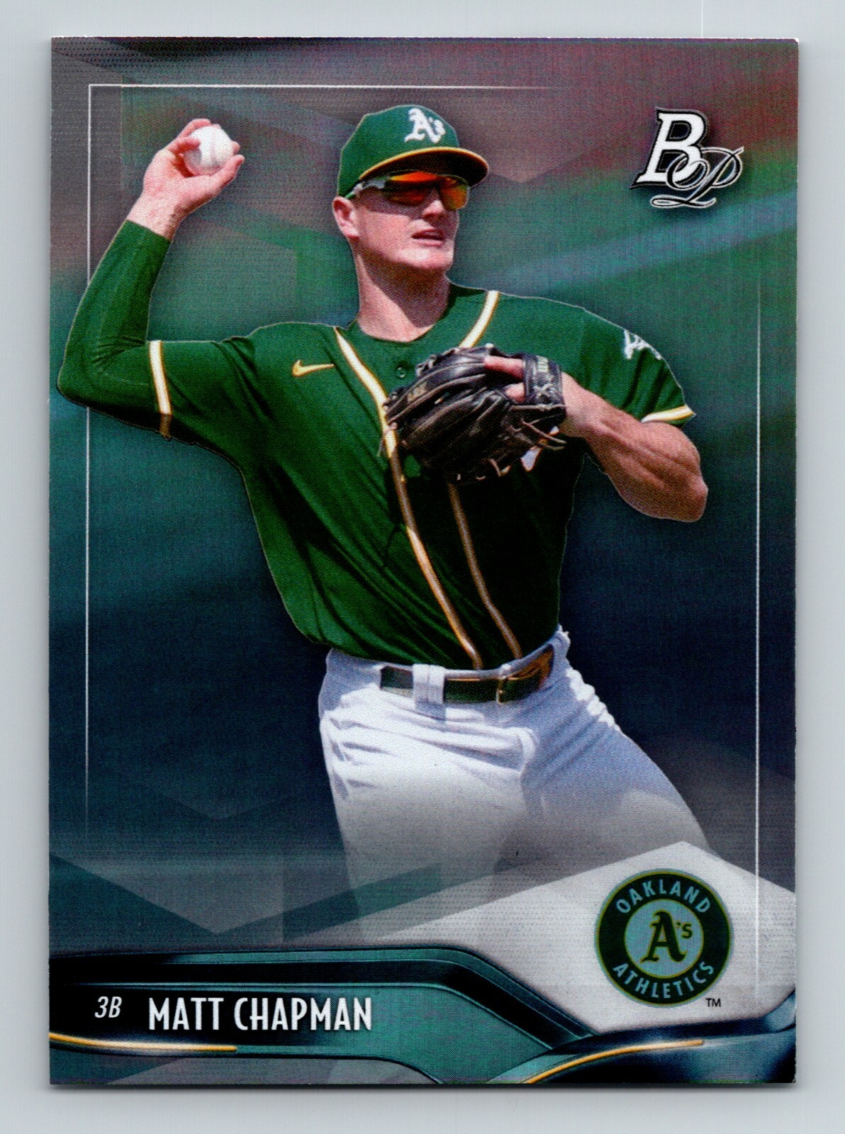 2021 BOWMAN PLATINUM #72 MATT CHAPMAN BASEBALL CARD | eBay
