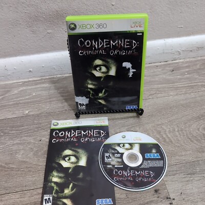 Condemned Criminal Origins Xbox 360 Video Game Complete 10086680010 | eBay