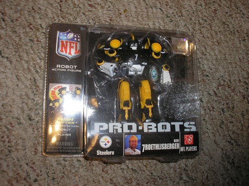 RARE 2009 NFL Players Pro Bots Pittsburgh Steelers #7 Ben ...