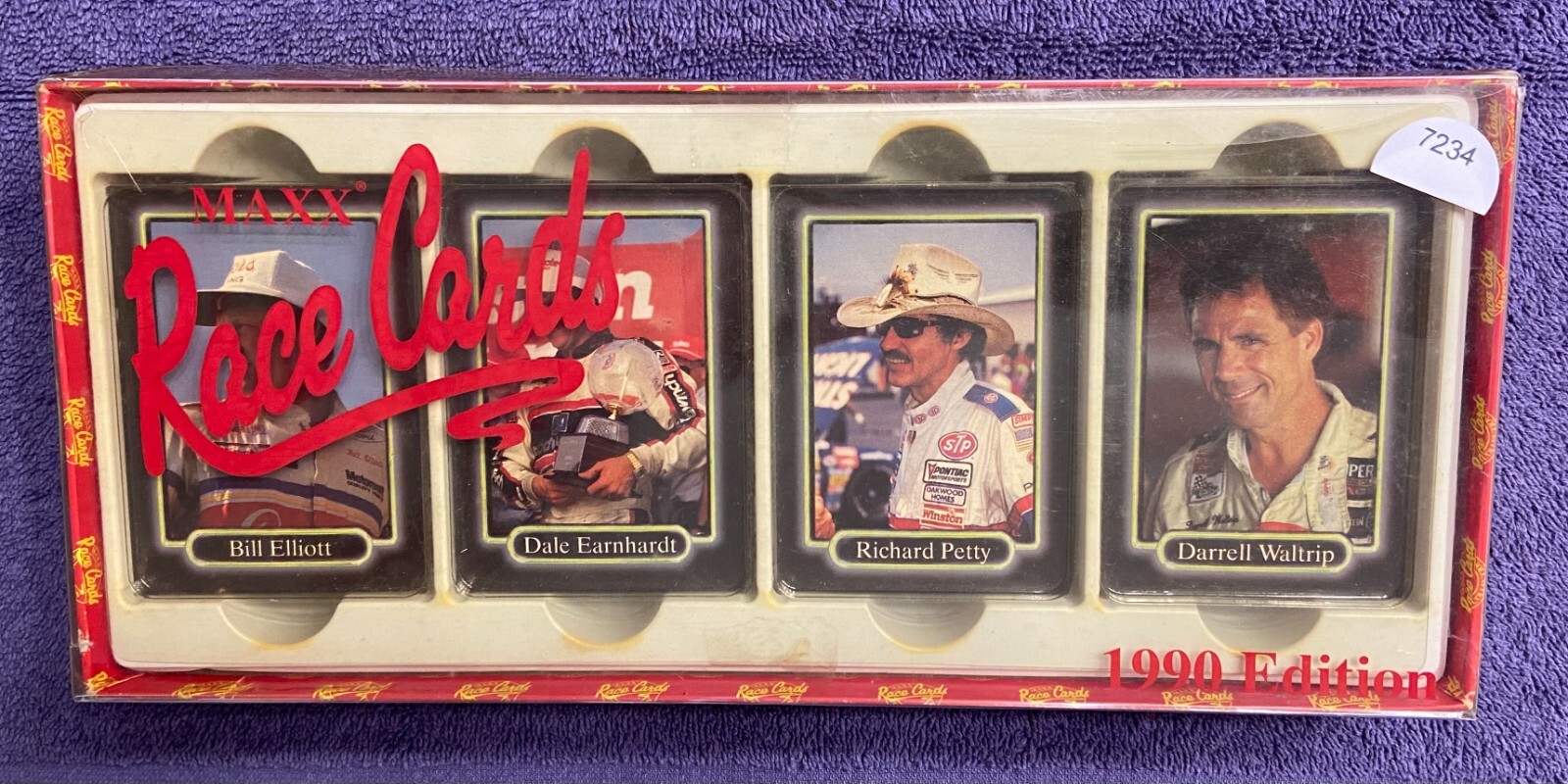 1990 Maxx Race Card 200 Card Complete Set "Red & White" Hobby Box ...