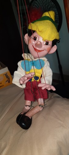 Pelham Puppets Pinocchio Made In England Original Box Good Condition | eBay