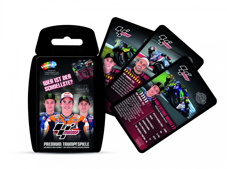 Top Trumps Moto Gp Motogp Motorcycle Race Quartet Motorcycle Game Card ...