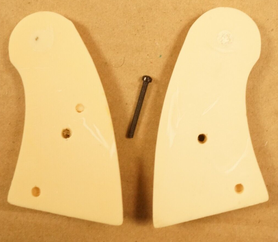 Grips For Colt Python W/Escutcheons and Medallions W/Colt Logo W/Screw ...