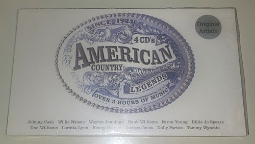 American Country Legends (4-CD Set, 2005, Horizon) Sealed | eBay