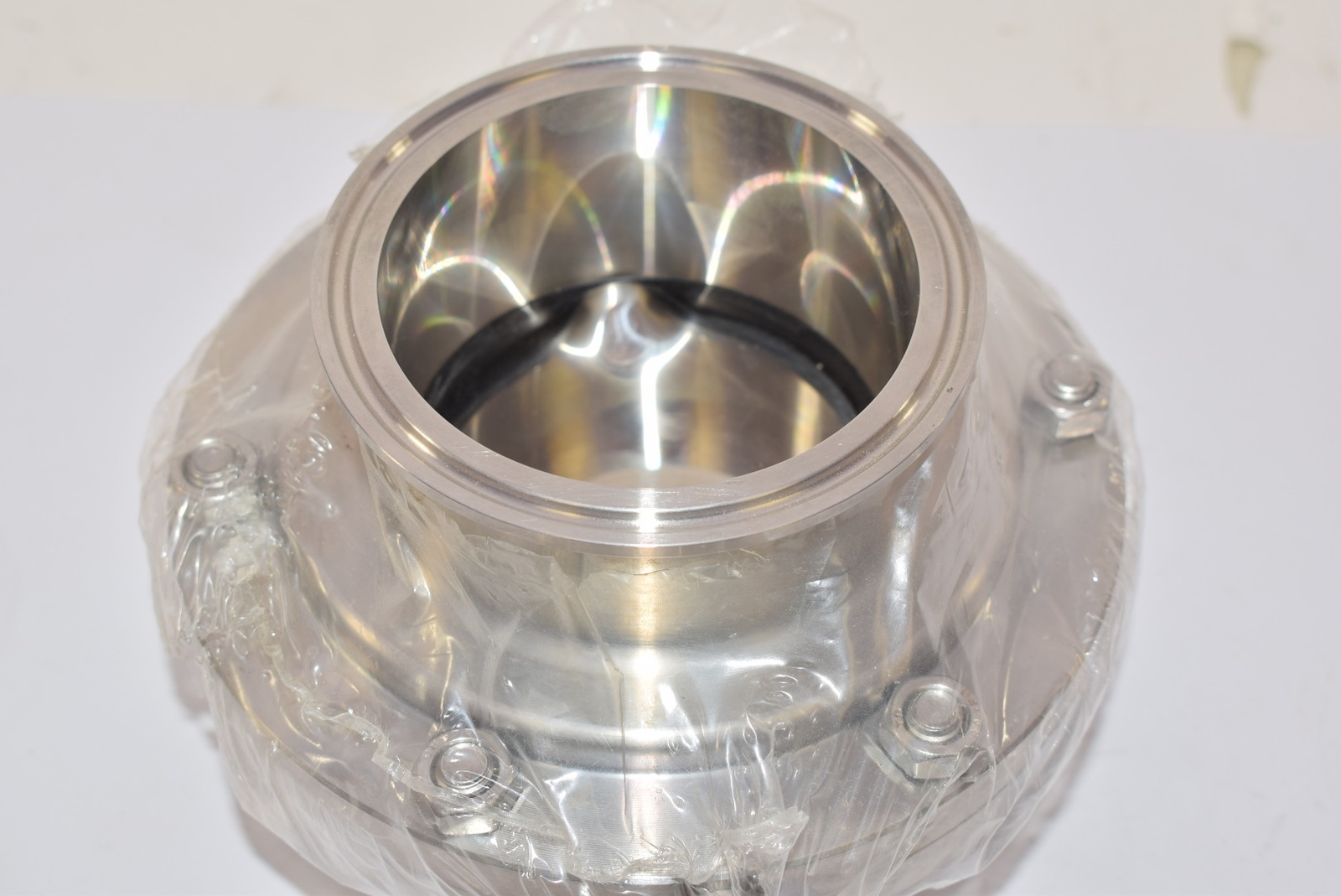 NEW 3-1/4'' Complete Stainless Orifice Flange With Reflective Center ...
