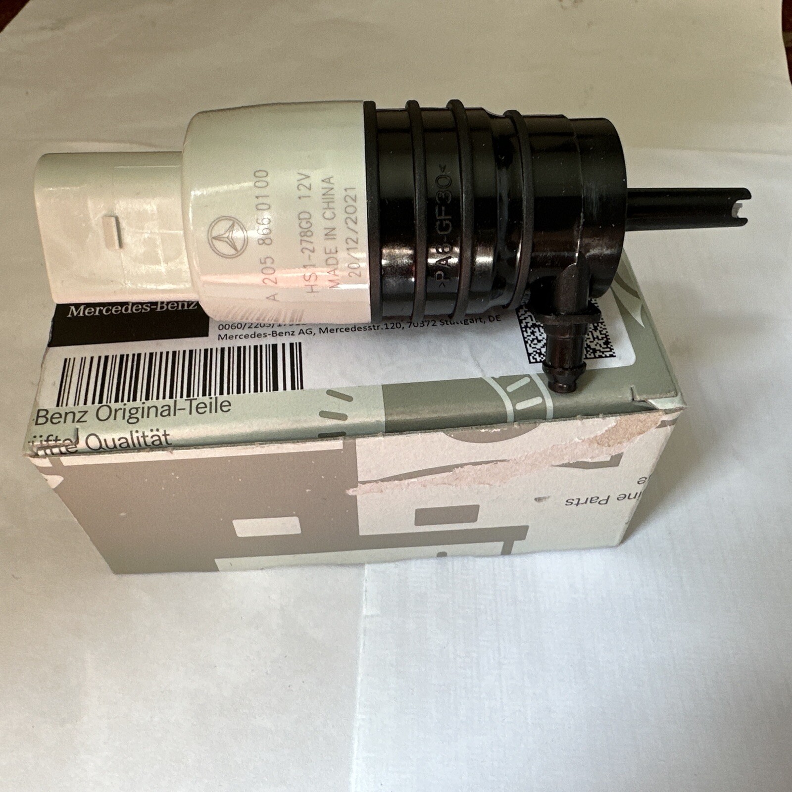 Mercedes-Benz Washer Bottle Pump A2058660100 | eBay UK