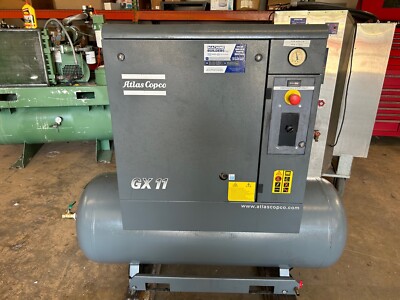 USED 15 hp Atlas Copco Gx11 Rotary Compressor | eBay