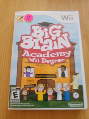 Big Brain Academy: Wii Degree (Nintendo Wii, 2007)- Q8 45496900175| eBay