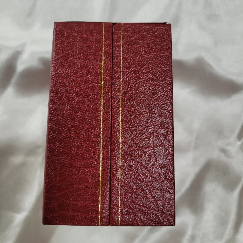 New Omega Watch Box Mini Box Pocket Box Display Case Tempolary Box Red ...