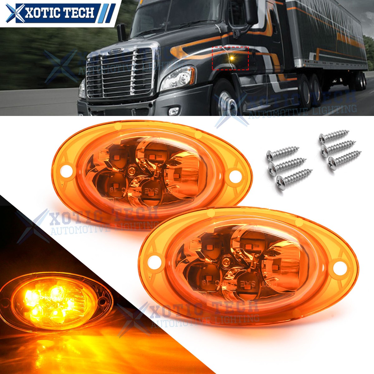 2017 Freightliner Cascadia Dash Warning Lights | Shelly Lighting