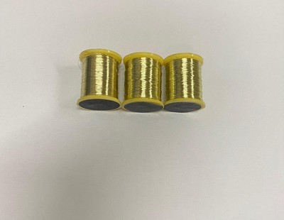Gold Wire x 3 Spools - Fine, Medium & Large - Cumbria Fishing | eBay