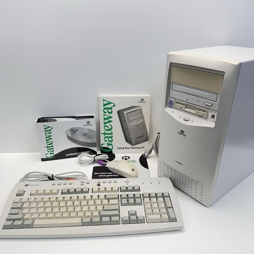 Gateway Essentials 433C Micro ATX Computer Windows 98 SE & Accessories ...
