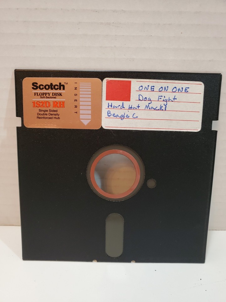 Vintage Hard Hat Mack Mystery Floppy Disc Apple II PC Game | eBay