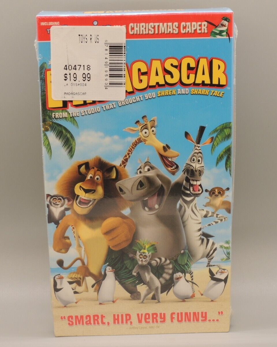 Madagascar (VHS, 2005) for sale online | eBay