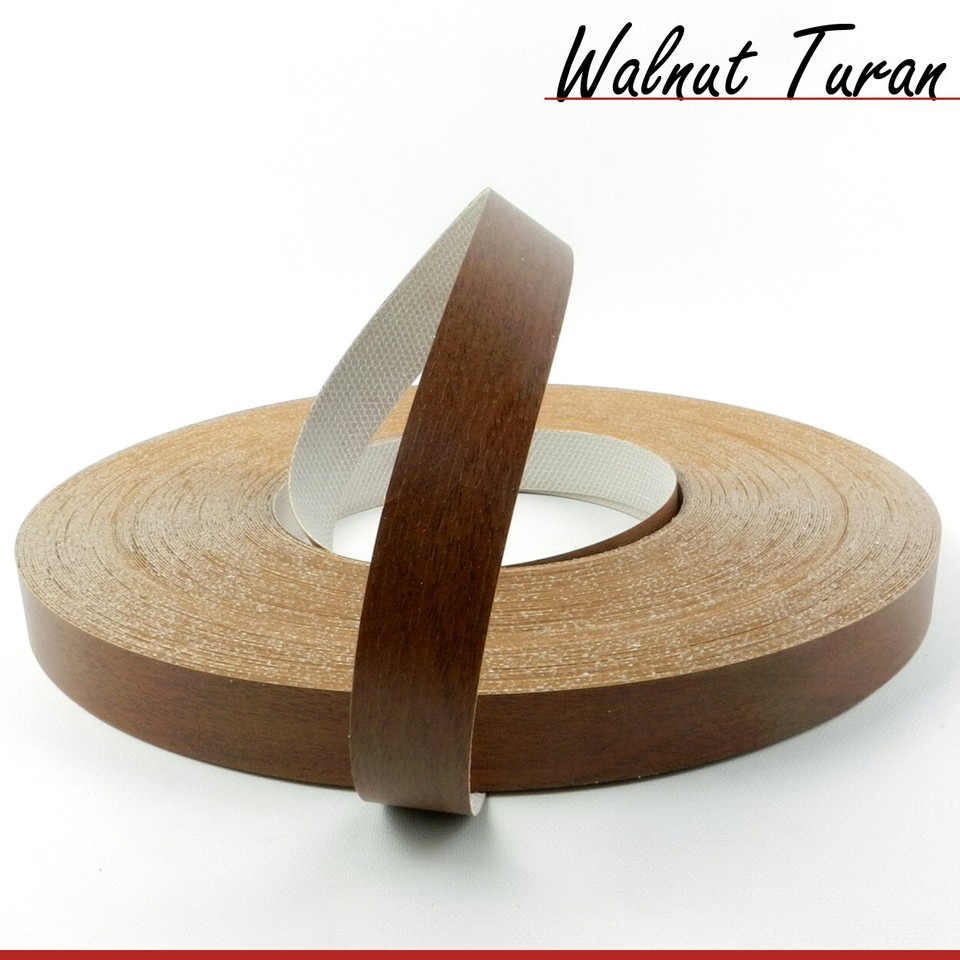 Furniture Edging Tape Iron On Pre Glued Melamine Strips Veneer Real ...