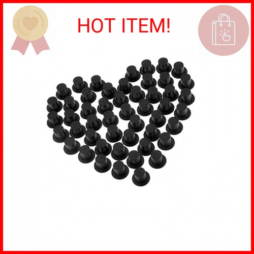 50 Pieces Mini Black Top Hats, Miniature Top Hats, Plastic Magician ...