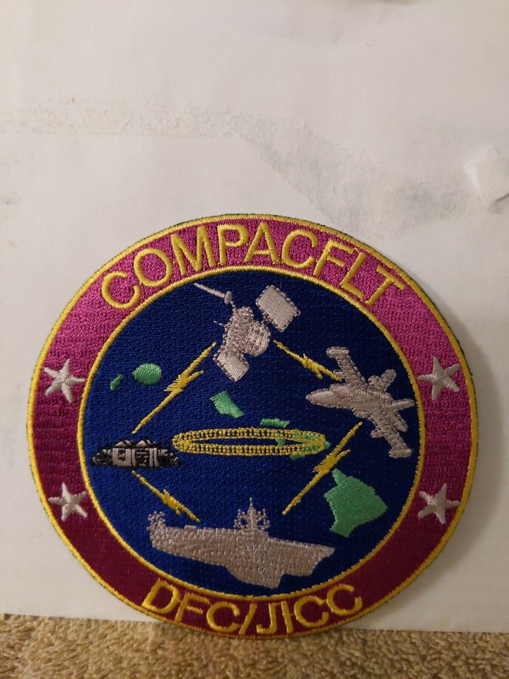 NAVY COMPACFLT DFC/JICC 4 x 4 inches | eBay