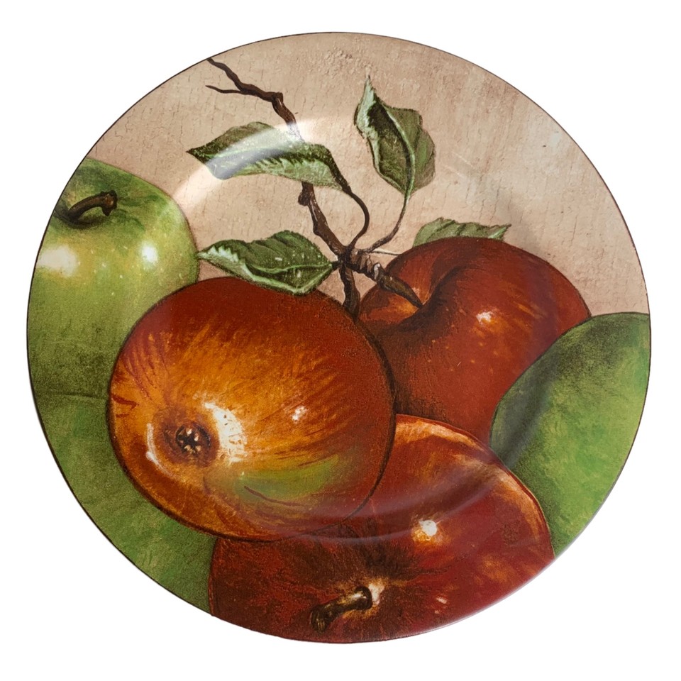 David Carter Brown Collection Apple Orchard Salad Luncheon Plates ...