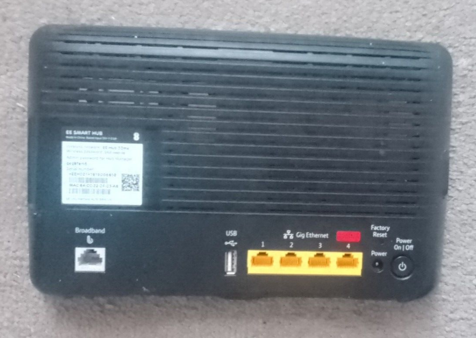 EE Smart Hub Broadband Router | eBay UK