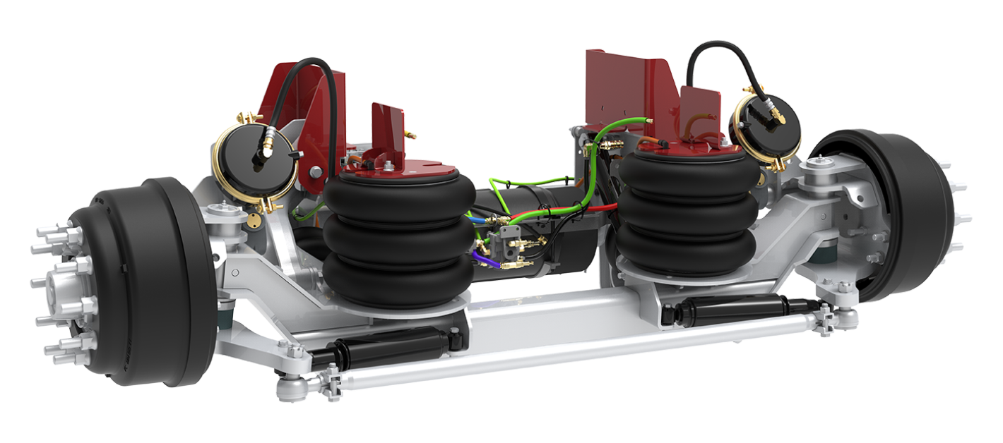 Complete 20k Self-steer Lift Axle From Link Mfg - for sale online | eBay