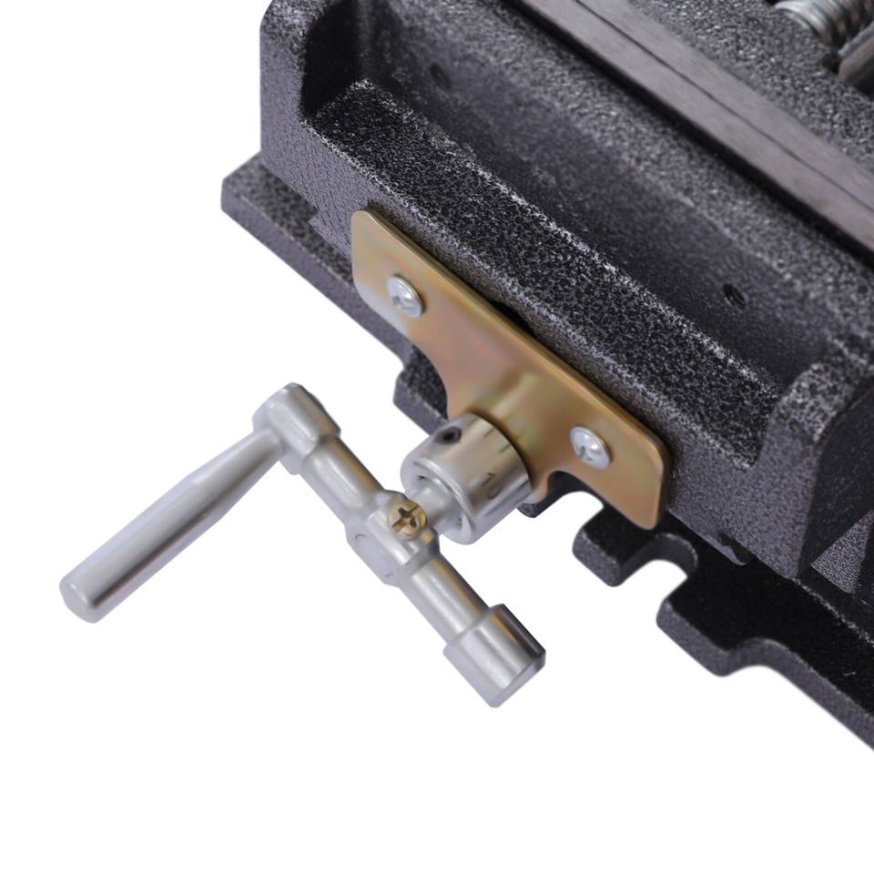 6" Heavy Duty Cross Drill Press Vise 2 Way X-Y Slide Metal Milling ...