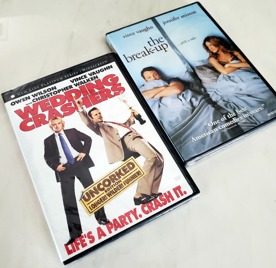 Vince Vaughn DVD 2-Pack - Wedding Crashers - The Break-Up - Jennifer ...