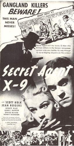 The Secret Agent X-9 (1937) - Cliffhanger Classic Movie Serial DVD ...