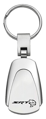 Dodge SRT HellCat Teardrop Shaped Key Chain Fob Ring Logo Official ...