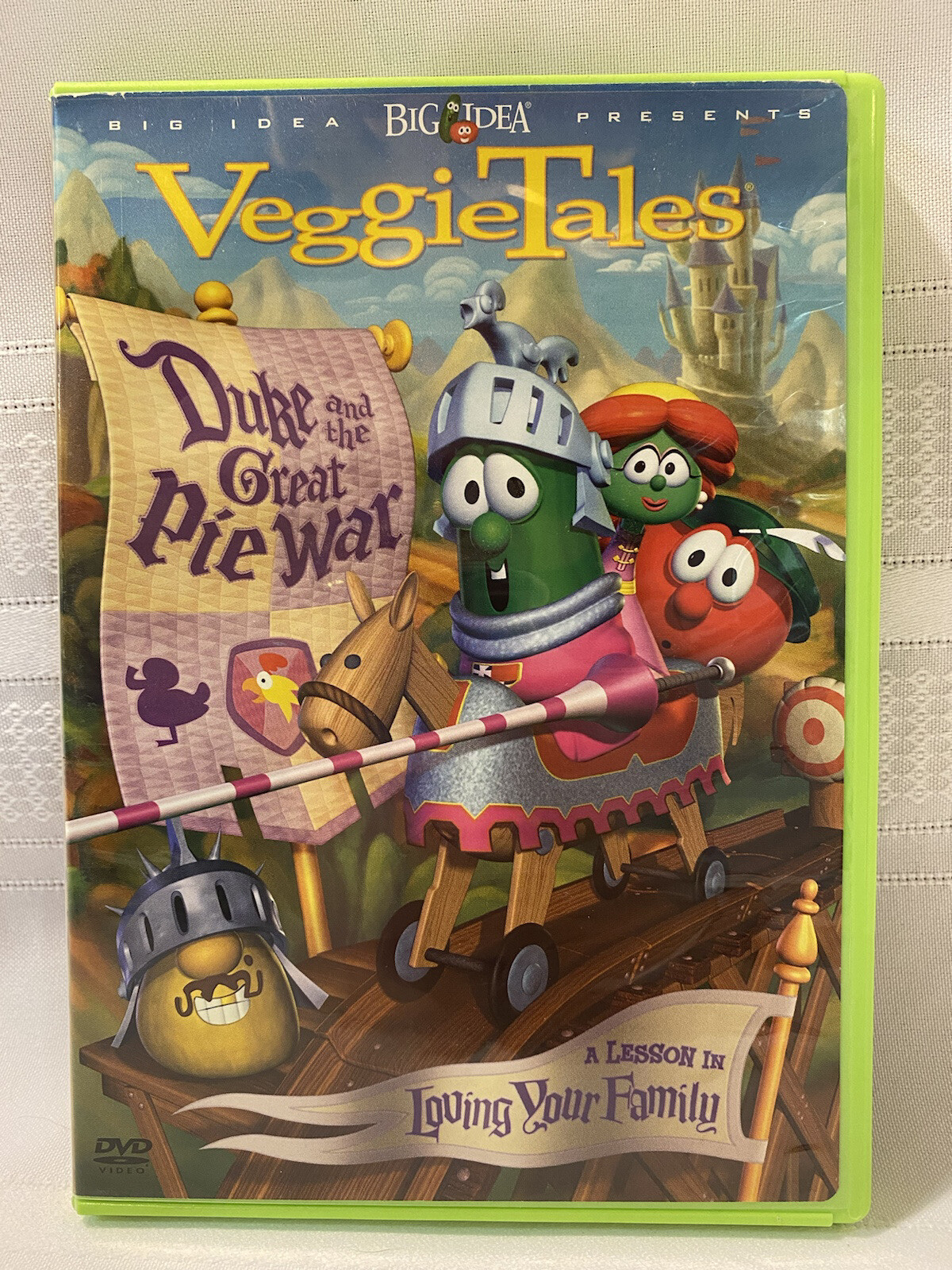 Big Idea DVD Veggie Tales: Duke And The Great Pie War - A Lesson In ...
