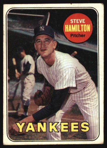 1969 Topps #69 Steve Hamilton GVG Yankees 571555 | eBay