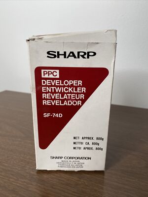 Sharp SF-74D (SF74D) - 800g Bottle Toner OEM NEW 1 Bottle | eBay