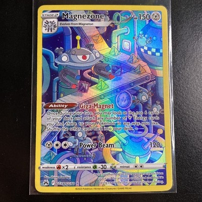 Magnezone GG18/GG70 Full Art Pokémon Crown Zenith | eBay
