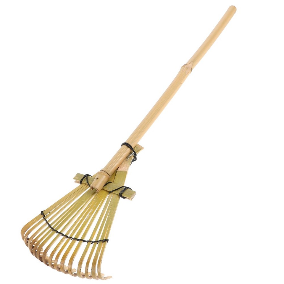 Bamboo Rake For Garden Sand Leveling Small Hand Tool For Parks Planting ...