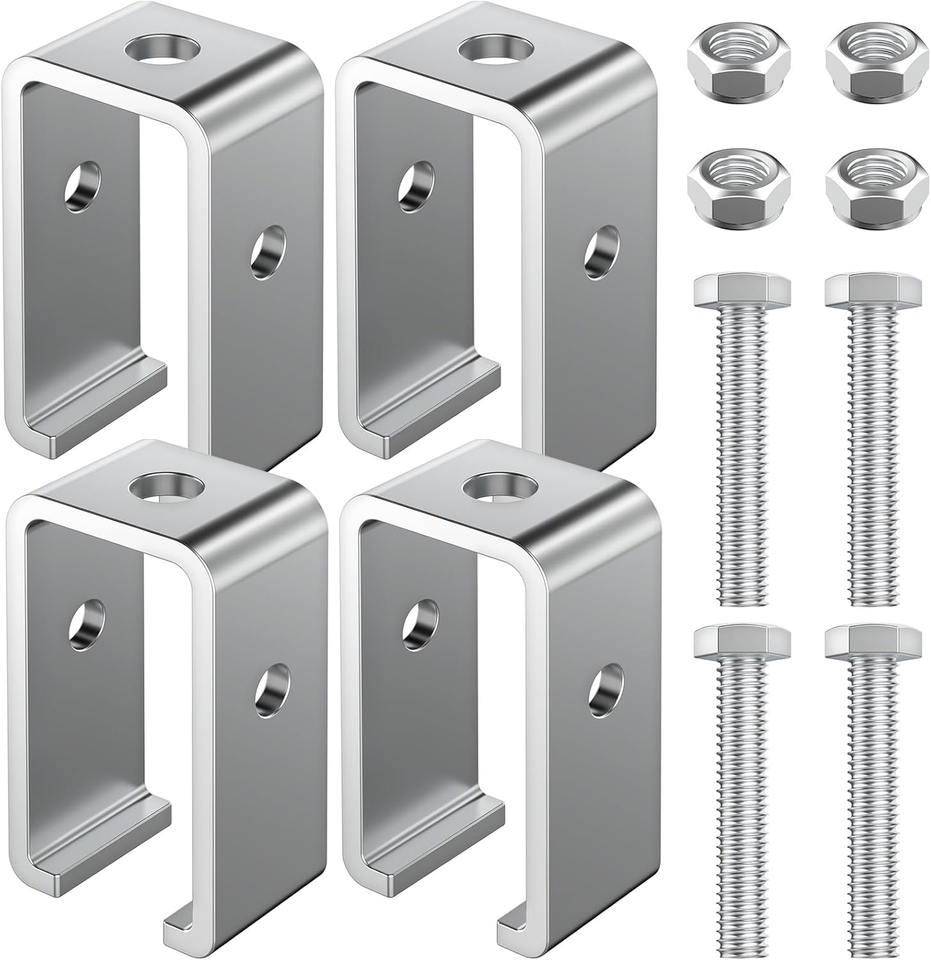 Channel Trolley Track Hanger Bracket Compatible for UNISTRUT Strut ...