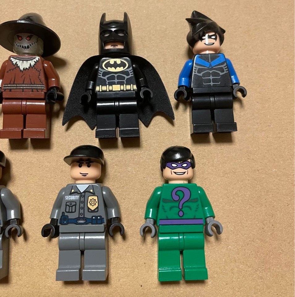 LEGO Batman 7785 Arkham Asylum Nightwing Poison Ivy Scarecrow Guards ...