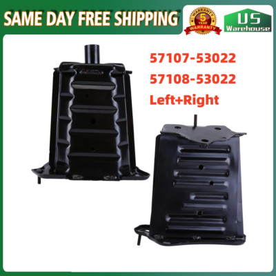 Right & Left Front Bumper Mounting Reinforce For 2014-2021 Lexus IS350 ...