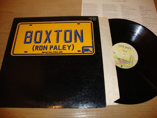 Ron Paley - Boxton - LP Record VG+ EX | eBay
