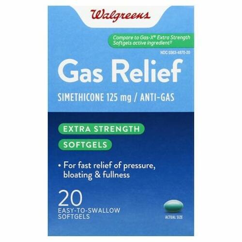 Walgreens Gas Relief Softgels - 50.0 ea | eBay