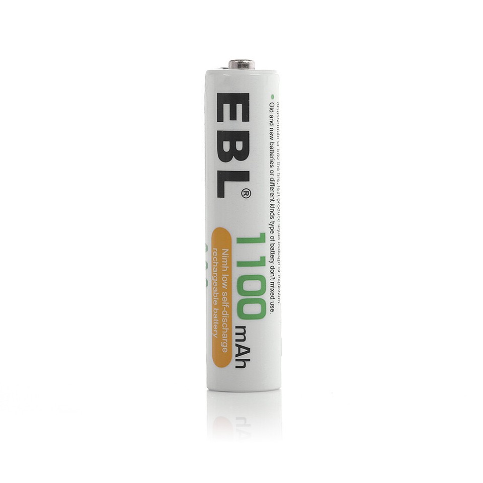 EBL Rechargeable Batteries 2800mah 1100mAh 800mAh w/ AC Charger | NiMH ...
