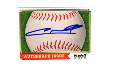 Chris Newell autograph signed signature baseball card UVA Dodgers ...