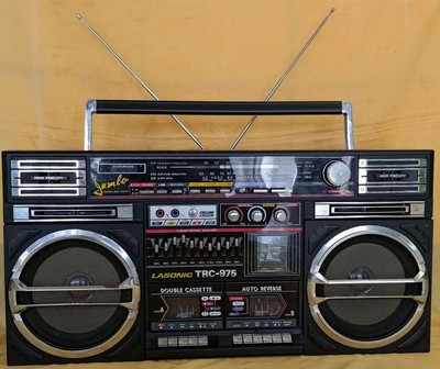 Lasonic TRC-975 Boombox Stereo Radio Cassette Player Recorder | eBay