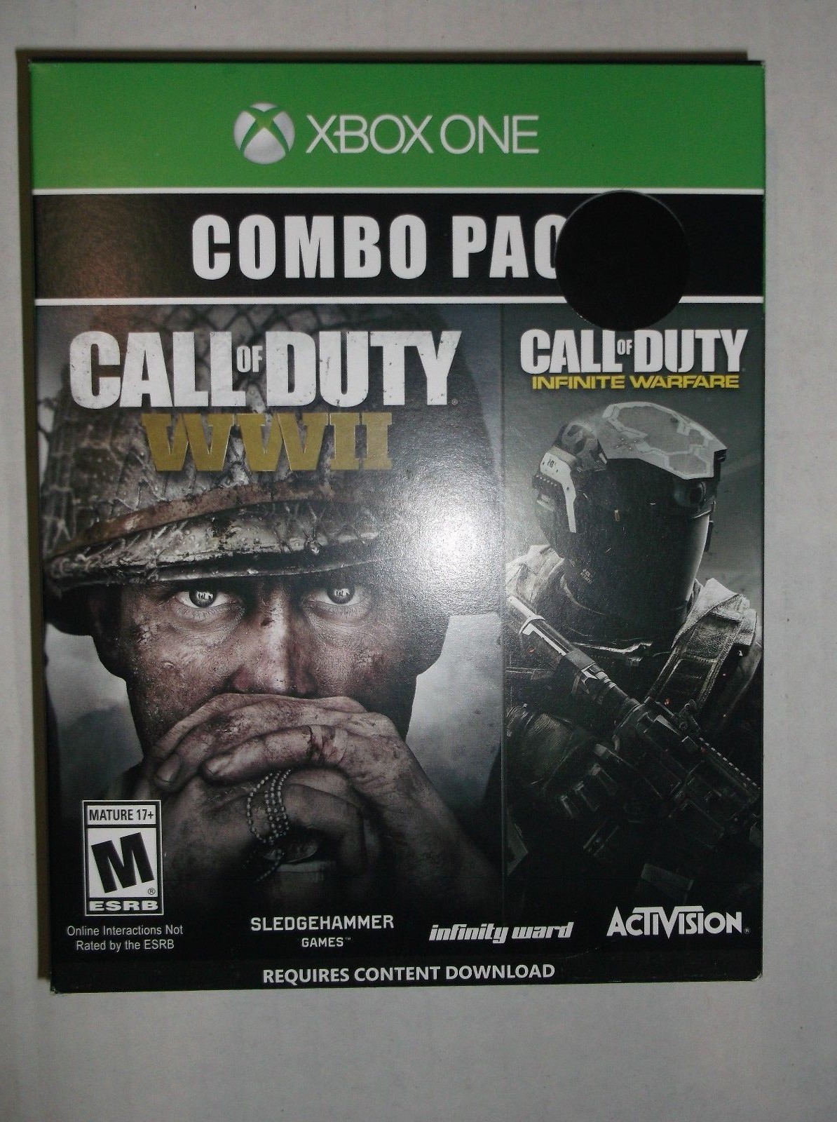 Call of Duty Combo Pack: WWII & Infinite Warfare (Microsoft Xbox One ...