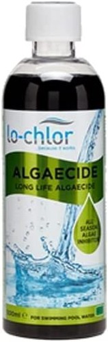 SWIMMING POOL CHEMICALS LO CHLOR POOL ALGAECIDE 500ml LONG LIFE ...