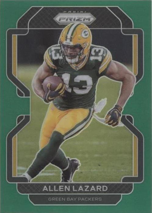 2021 Panini Prizm - Allen Lazard #136 Green Prizm for sale online | eBay UK