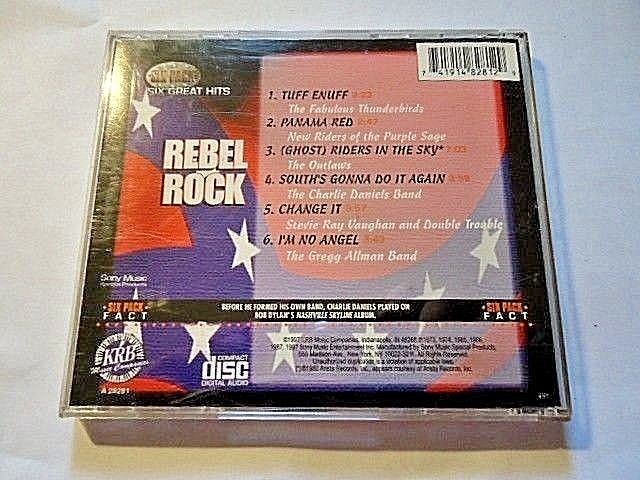 REBEL ROCK SIX PACK SIX GREAT HITS 1997 SONY MUSIC CD | eBay
